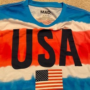 MAD Engine | Shirts | Mad Engine Usa Patriotic Stripe Tshirt | Poshmark